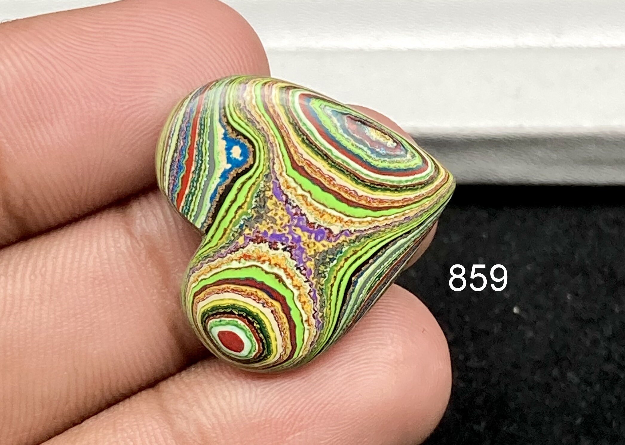 Fordite Cabochons, Natural Semi Precious Gemstone for Jewelry Making ...