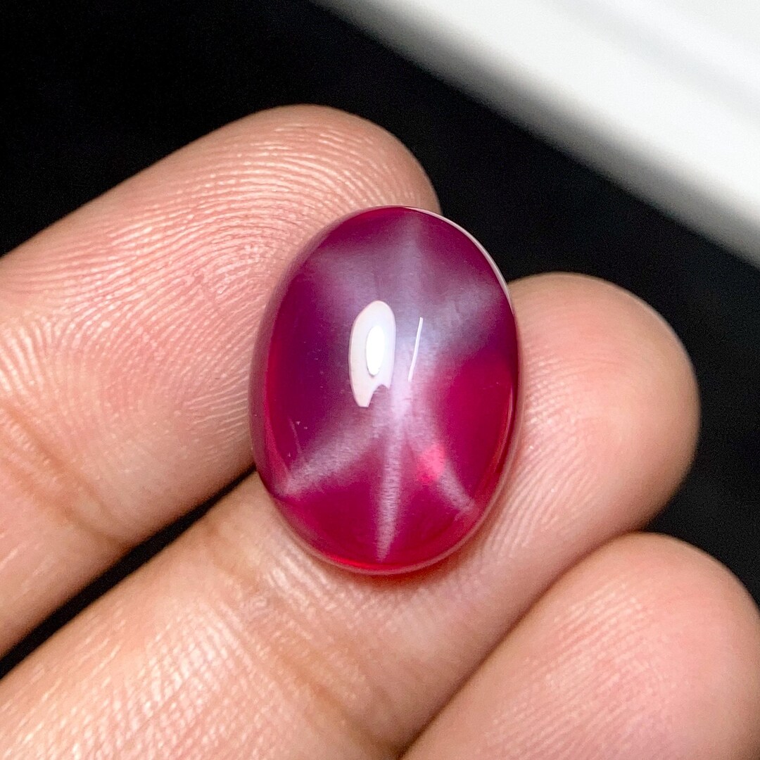 Lindy Star Cabochons 12x16mm Oval Shape Gemstone, 14.1crts Natural ...