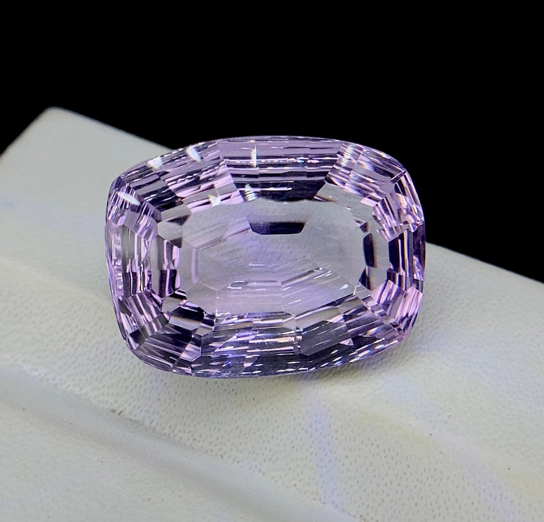 Amethyst Concave Cutting Gemstone, 14x19mm Special Cut Amethyst Top ...