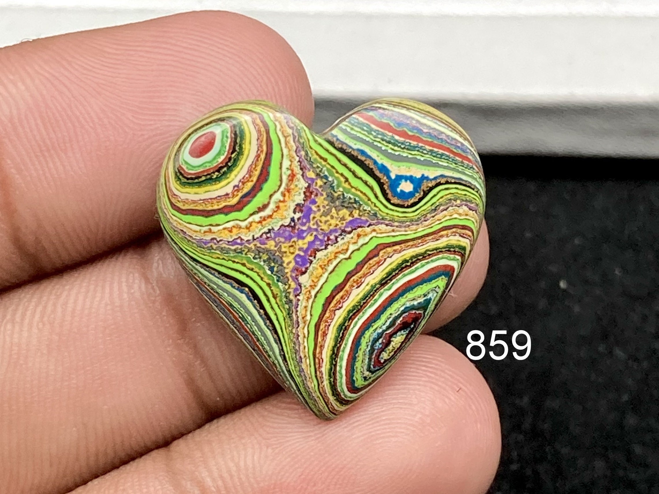 Fordite Cabochons, Natural Semi Precious Gemstone for Jewelry Making ...