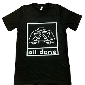All Done -sign Language - Etsy