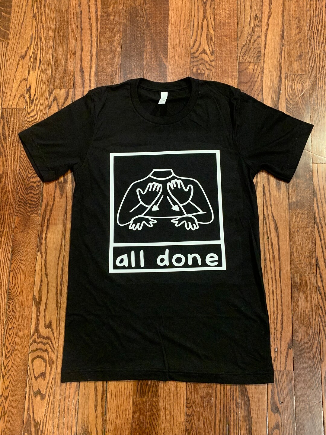 All Done sign Language - Etsy
