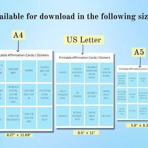Printable Affirmation Cards, Affirmation Printables, Printable ...