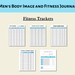 2024 Men's Body Image Journal, Men's Fitness Journal, Fitness Trackers ...