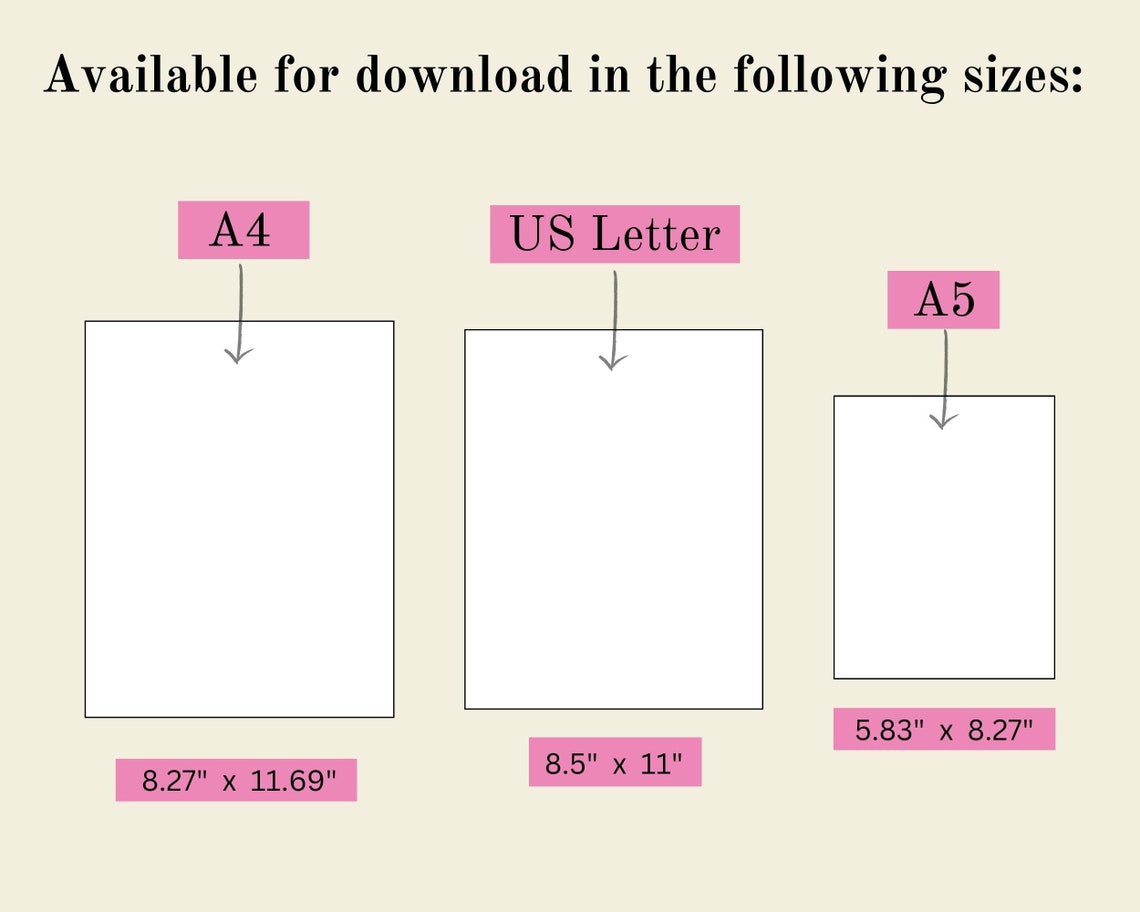 Body Measurements, Body Measurement Tracker Printable, BMI Tracker ...