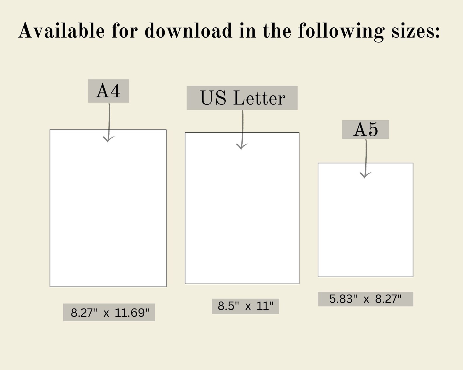 Body Measurement Tracker Printable, Men's and Women's, Body ...