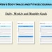 2024 Men's Body Image Journal, Men's Fitness Journal, Fitness Trackers ...