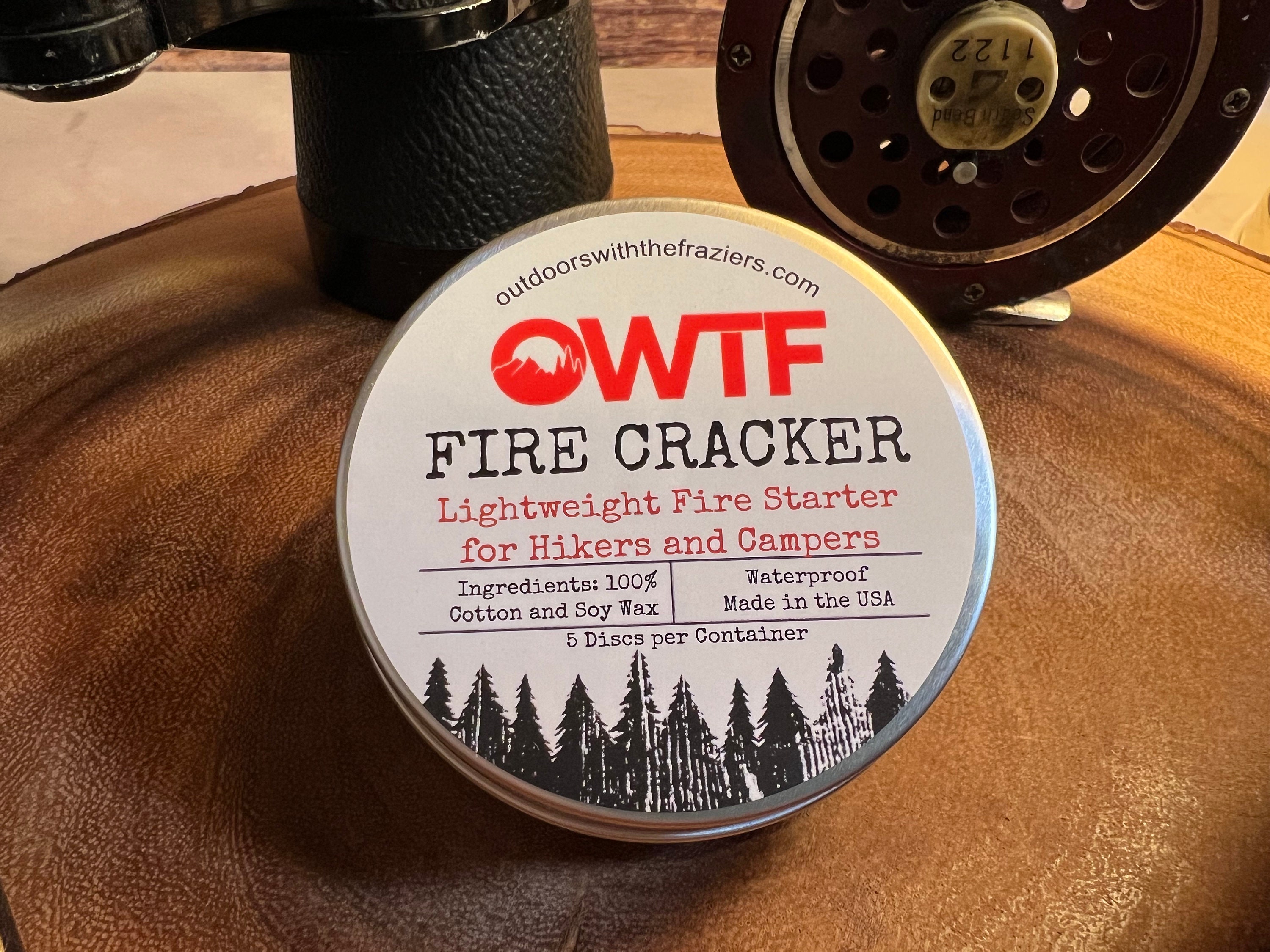 OWTF Fire Crackers 5ct Fire Disc Starter - Etsy