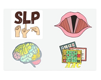 Aac Slp Sticker - Etsy
