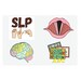 SLP Stickers Sign Language, Vocal Folds, Brain, AAC Sticker Sheet ...