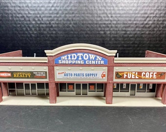 Walthers Custom HO Scale Model Railroad Built Building Design Train ...