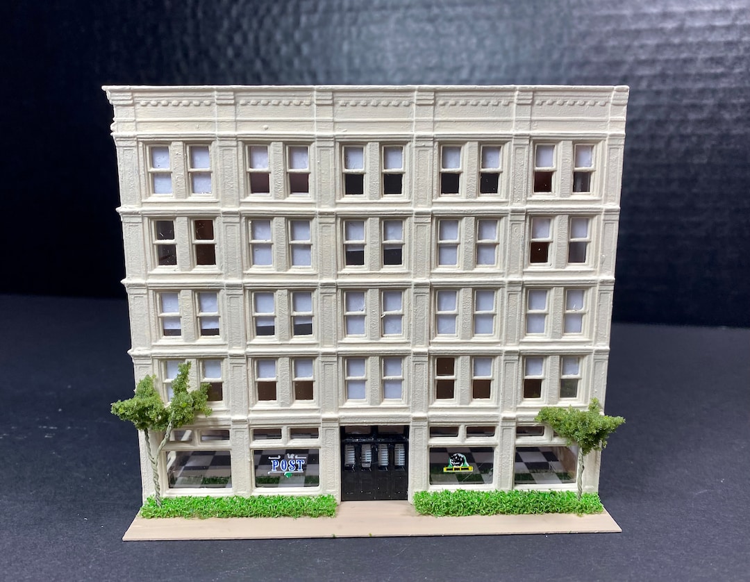 Woodland DPM Kit N Scale Model Railroad Built Building Design - Etsy