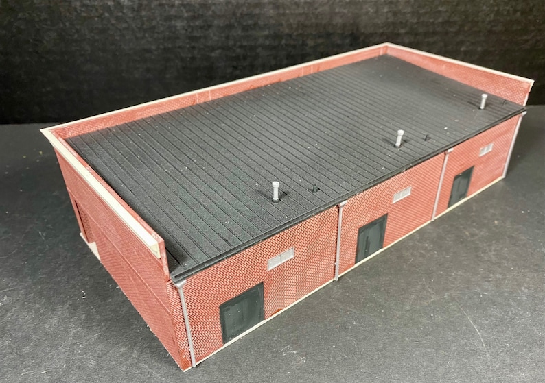 Walthers Custom HO Scale Model Railroad Built Building Design Train ...