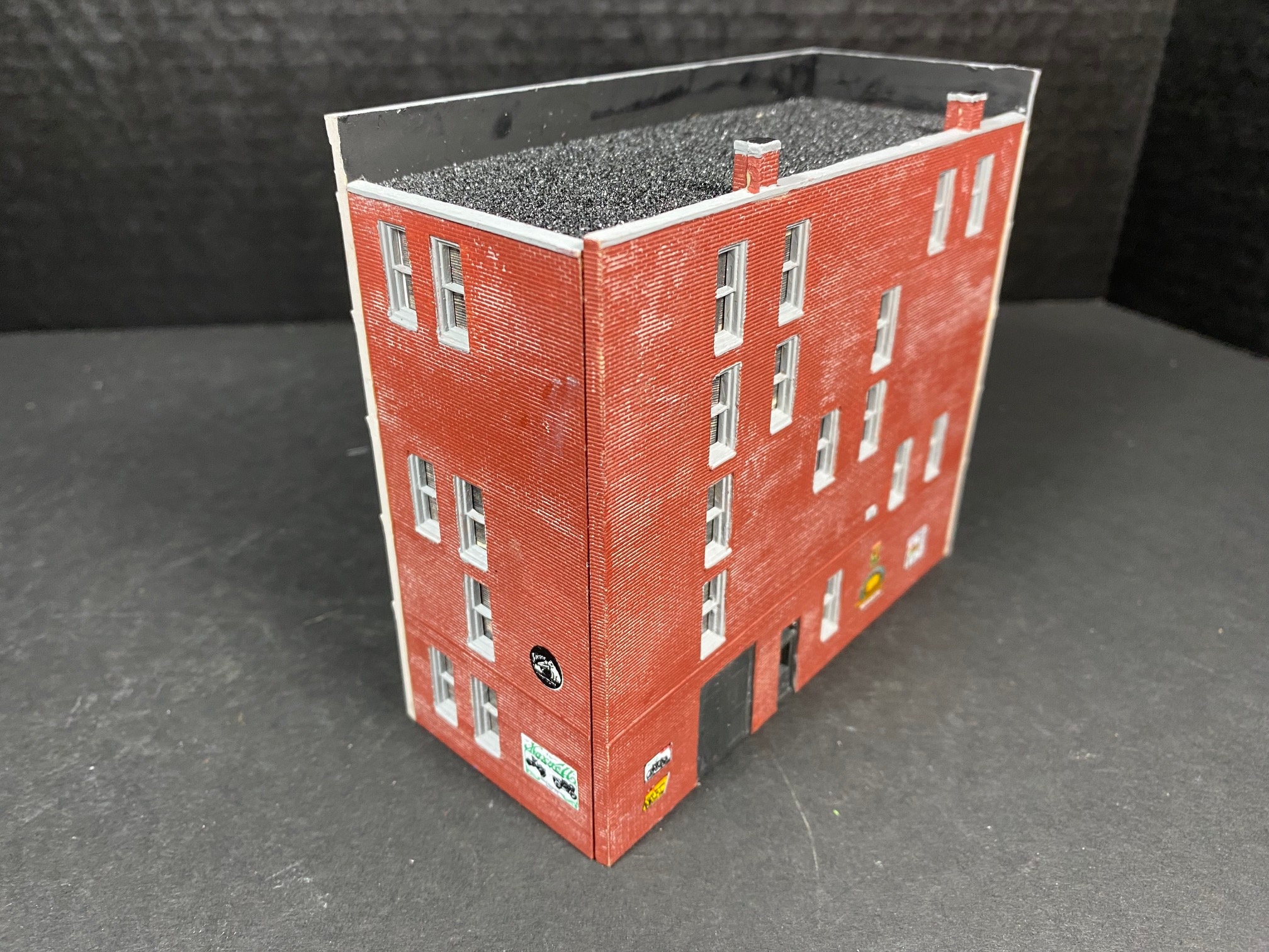 Woodland DPM Kit N Scale Model Railroad Built Building Design Train ...