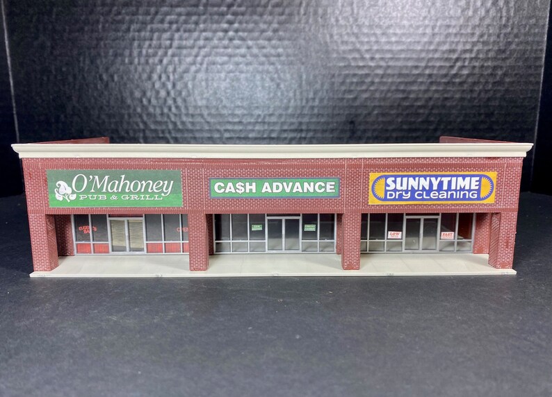 Walthers Custom HO Scale Model Railroad Built Building Design Train ...