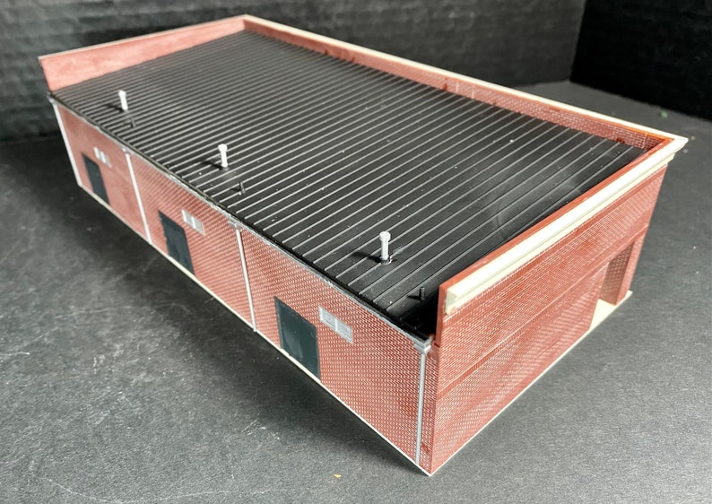 Walthers Custom HO Scale Model Railroad Built Building Design Train ...