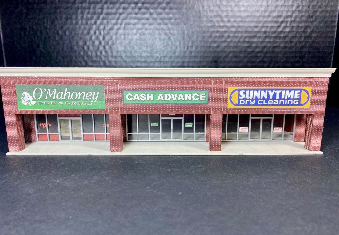 Walthers Custom HO Scale Model Railroad Built Building Design Train ...