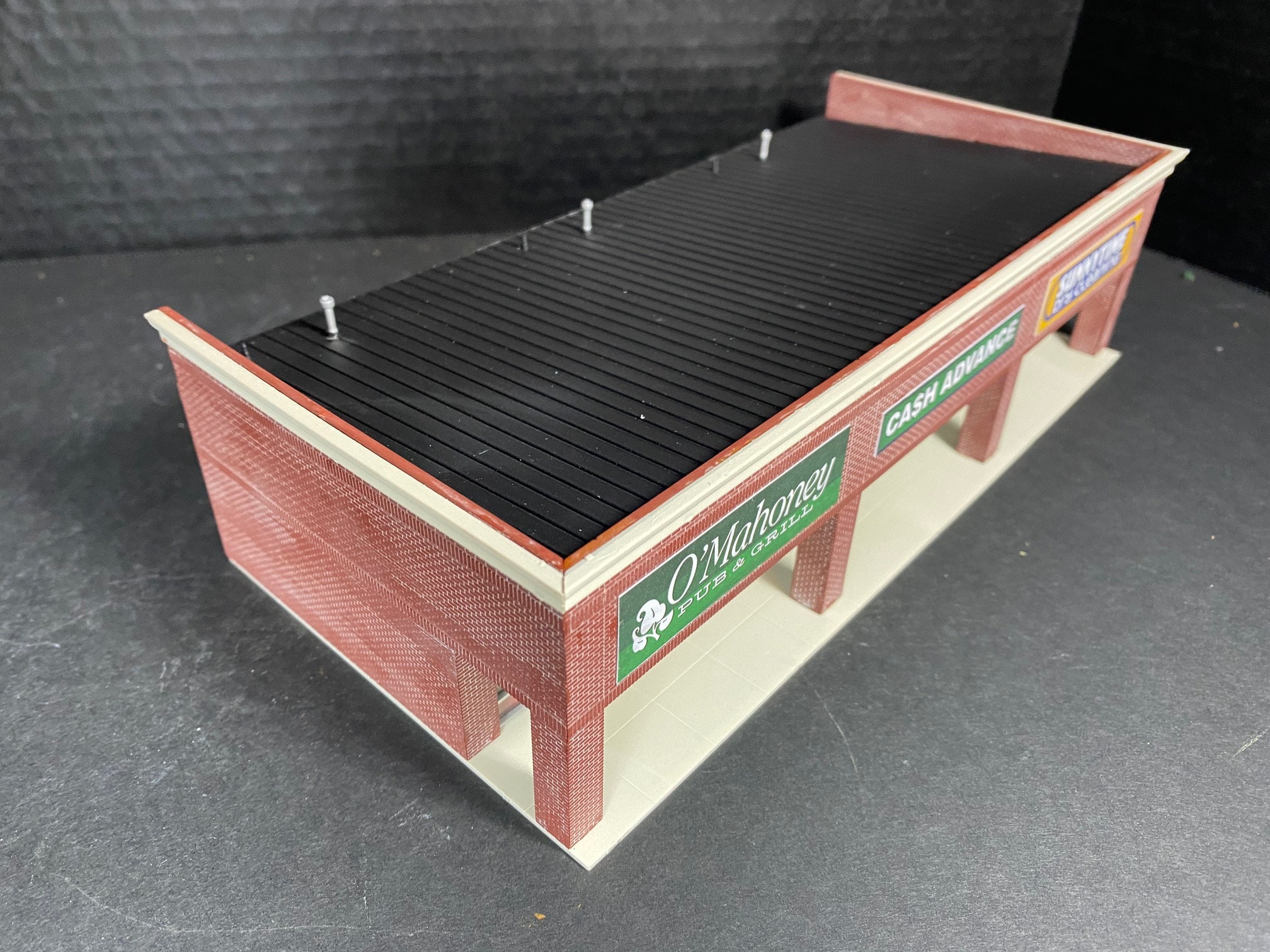 Walthers Custom HO Scale Model Railroad Built Building Design Train ...