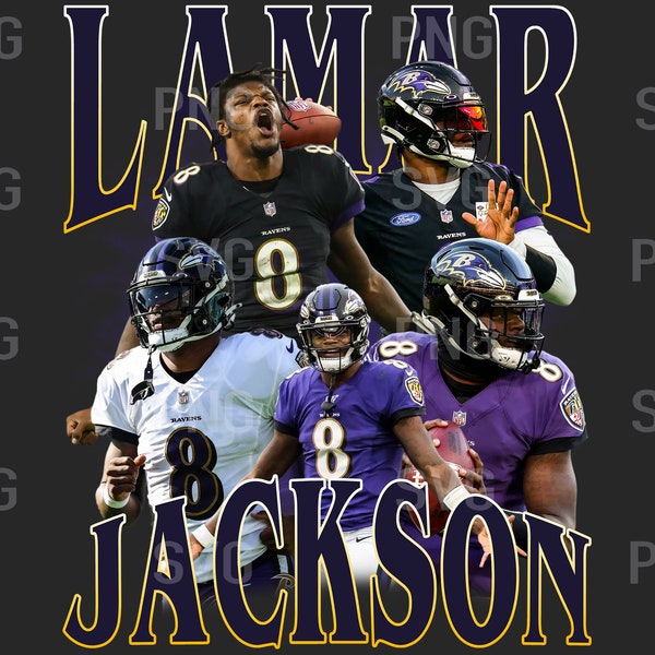Lamar Jackson - Etsy