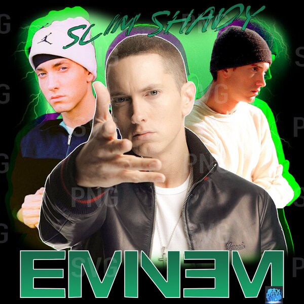 Eminem Tshirt Print - Etsy