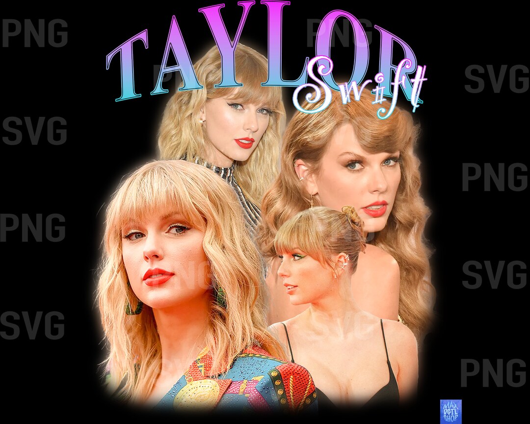Taylor Swift Vector T-shirt Design PNG Vector T-shirts PNG Printable ...