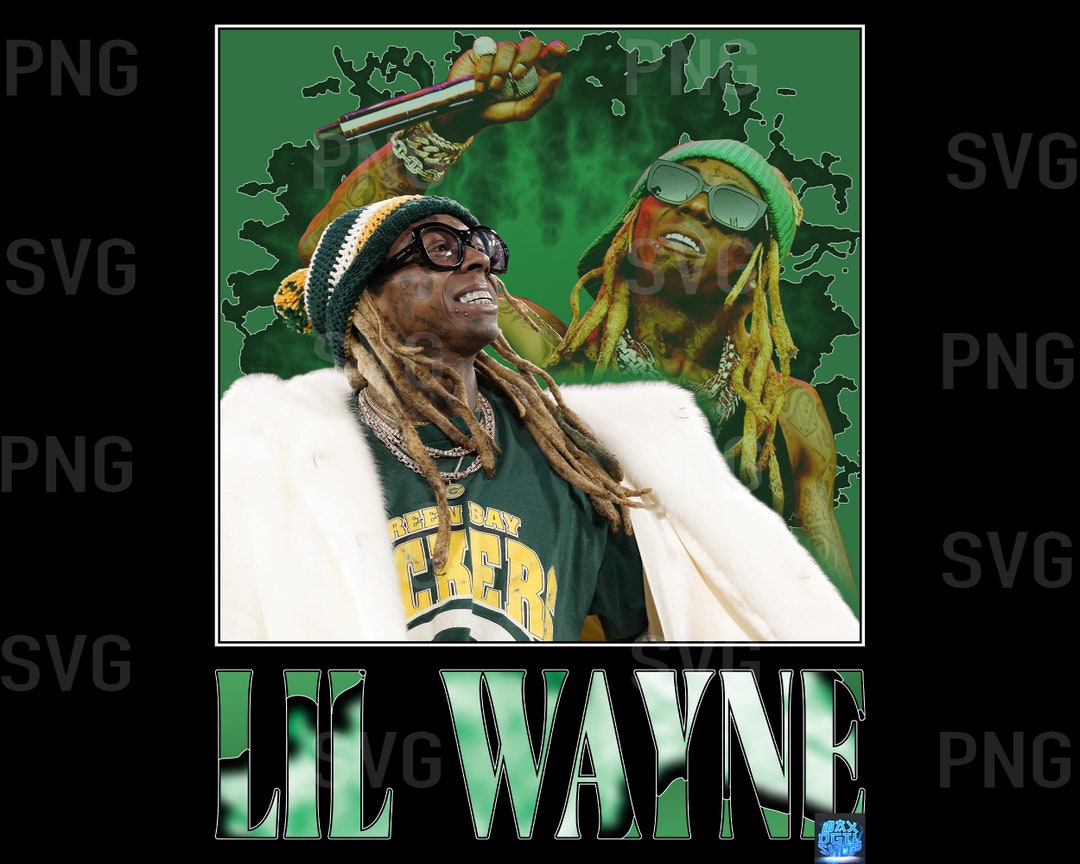 Lil Wayne T-shirt PNG Bootleg T-shirt PNG Printable Bootleg T-shirt ...