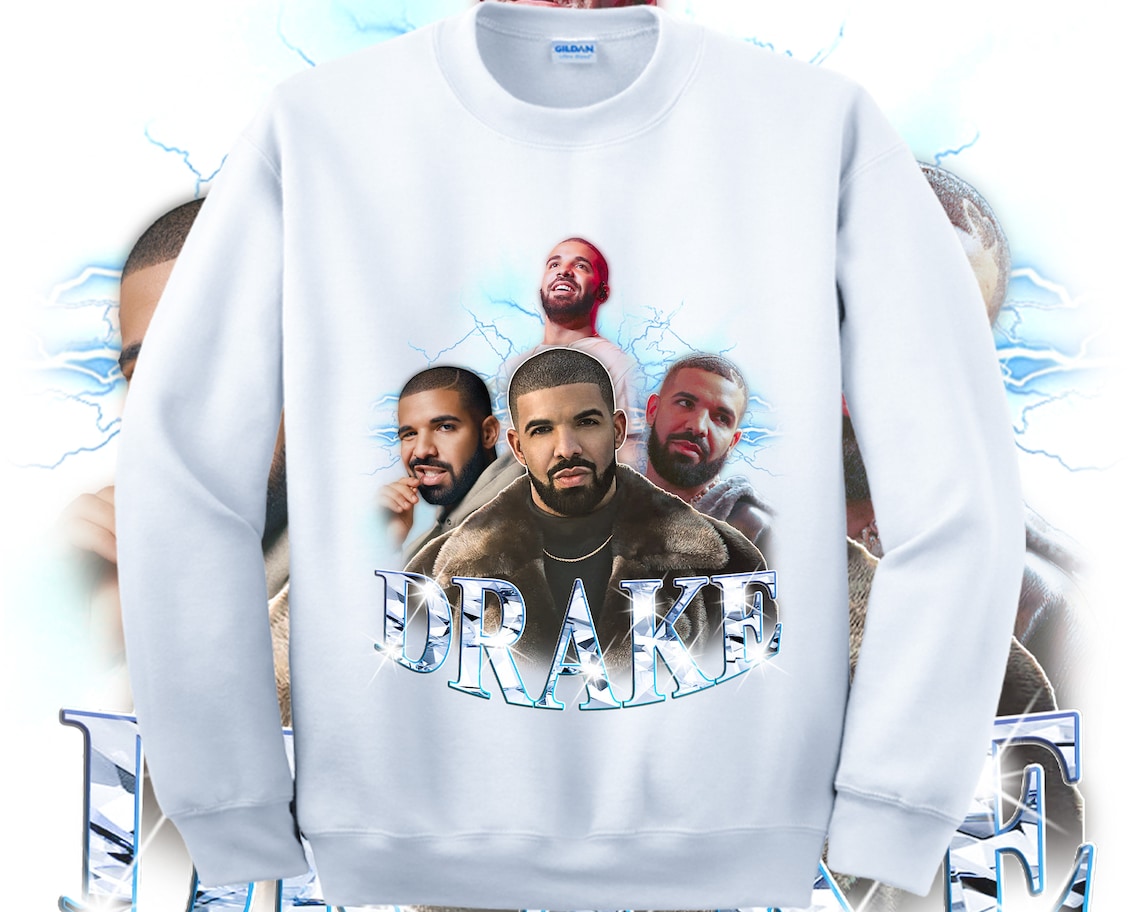 Drake T-shirt Design Tee SVG Vintage T-shirts PNG Printable Bootleg Pop ...
