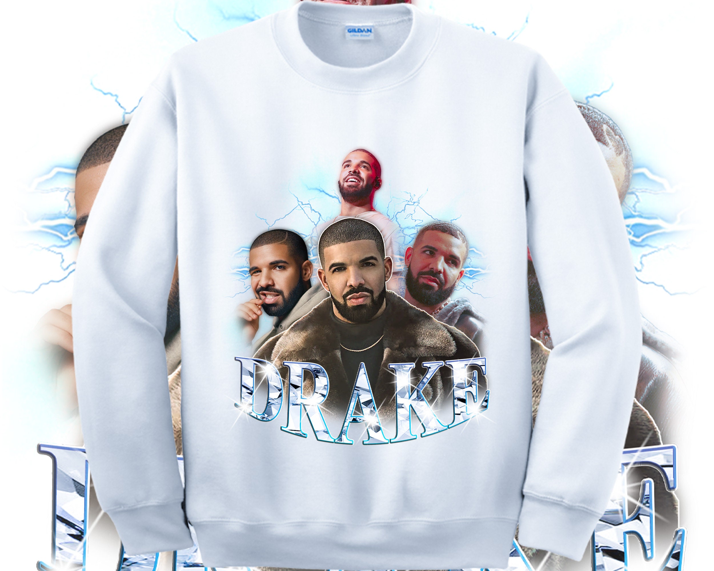 Drake T-shirt Design Tee SVG Vintage T-shirts PNG Printable Bootleg Pop ...