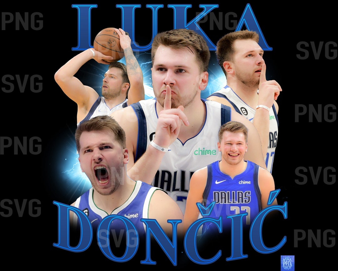 Luka Doncic T-shirt Design PNG Vector T-shirts PNG Printable Bootleg ...