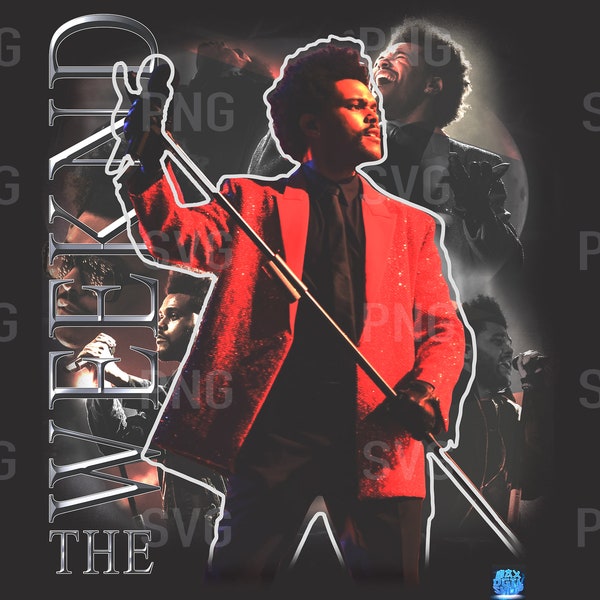 The Weeknd Svg - Etsy