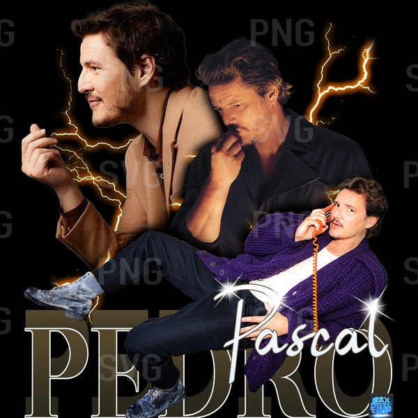 Pedro Pascal Png - Etsy