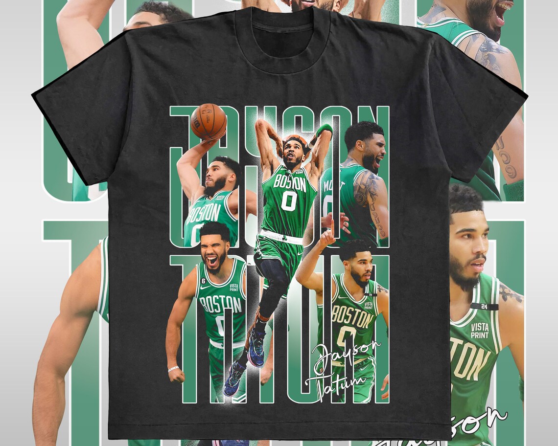 Jayson Tatum Celtics Design PNG Vector T-shirts PNG Printable ...