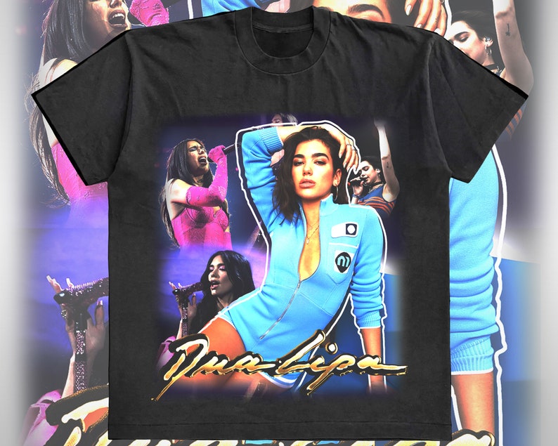 Dua Lipa PNG T-shirt Designs PNG Bootleg T-shirt PNG Printable Bootleg ...