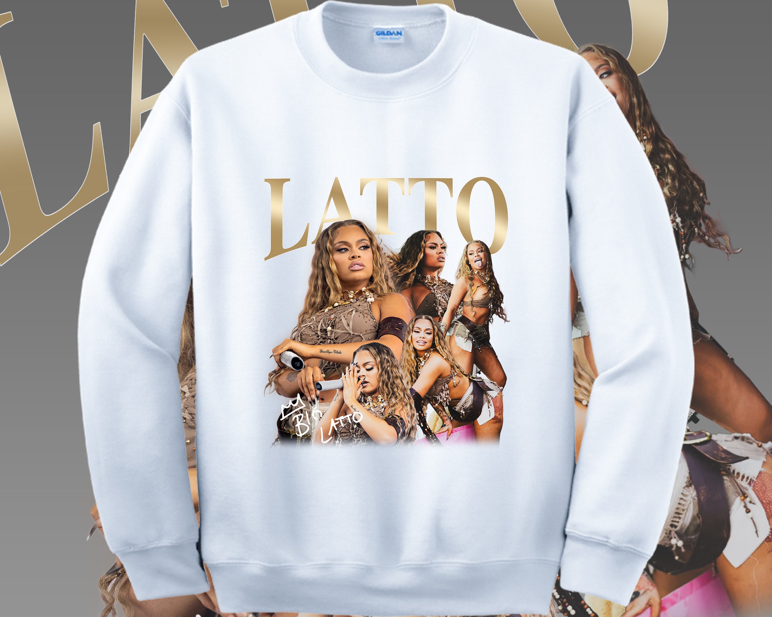 Latto Design PNG Rappers PNG Printable RAP T-shirt Design - Etsy UK