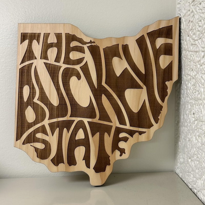 Ohio Wood Sign - Etsy