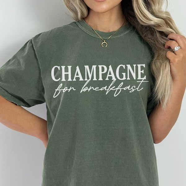 Champagne Tshirt - Etsy