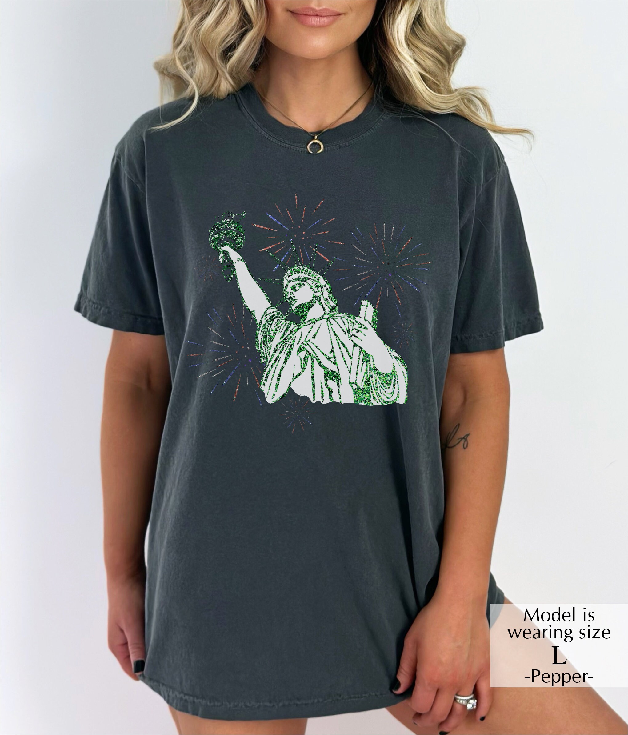 Statue of Liberty Shirt New York City Shirt Comfort Color - Etsy