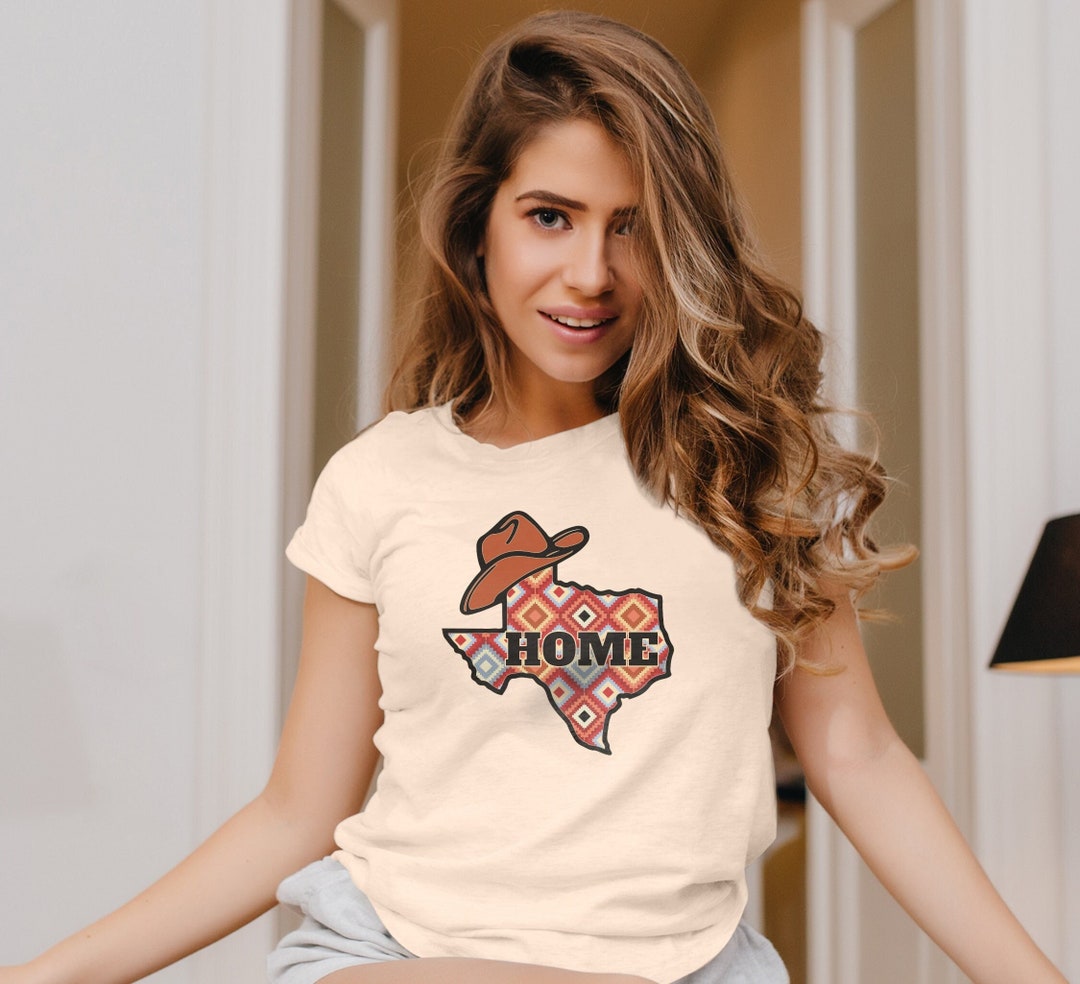 Texas Shirt, Texas Home Shirt, Texas Map Shirt, Texas State Shirt ...