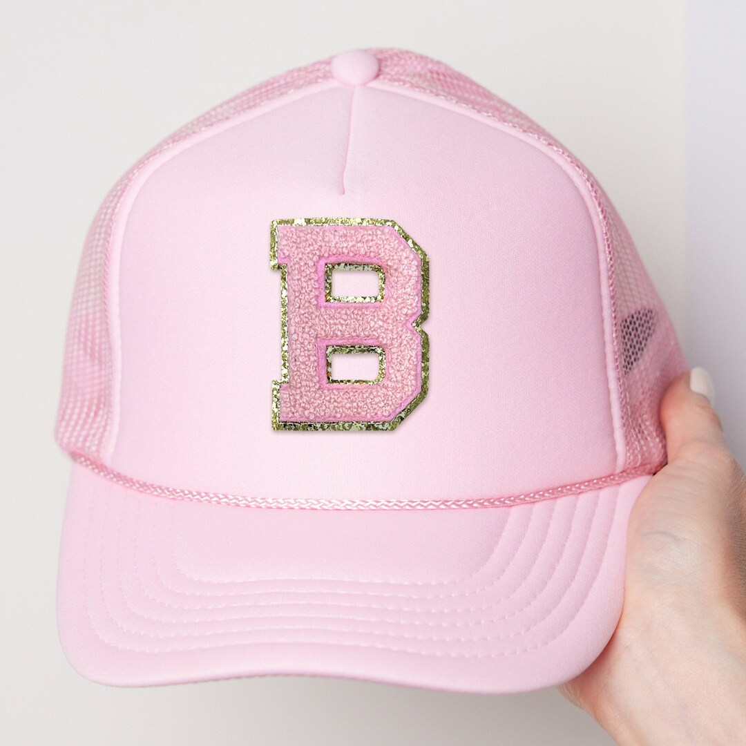 Bachelorette Chenille Letters Hat, Custom Patch Hat, Chenille Varsity ...