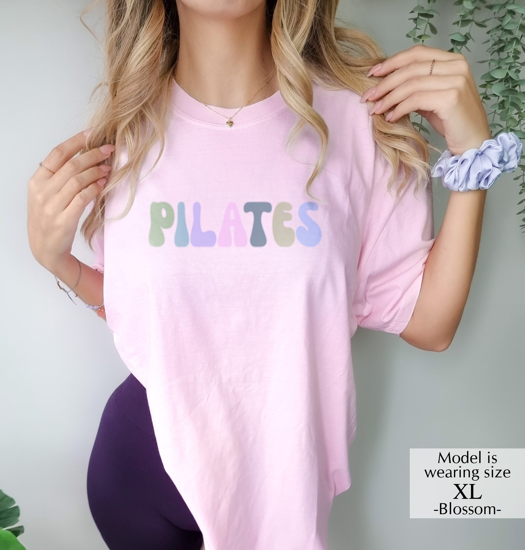 Comfort Color Pilates Shirt Workout Shirt Pilates Teacher - Etsy