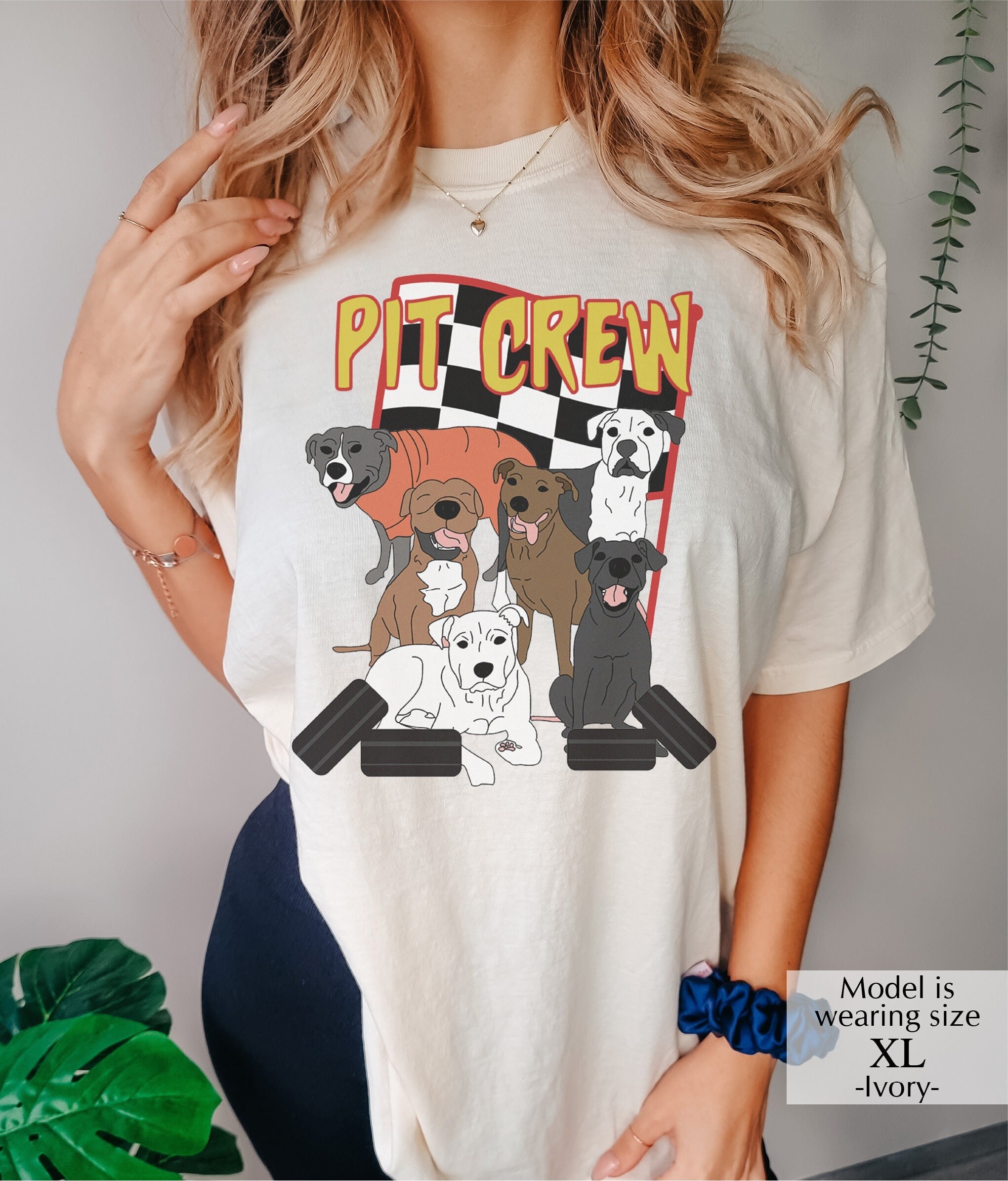 Pit Crew Shirt Funny Dog Shirt Pit Bull Shirt Pit Stop - Etsy