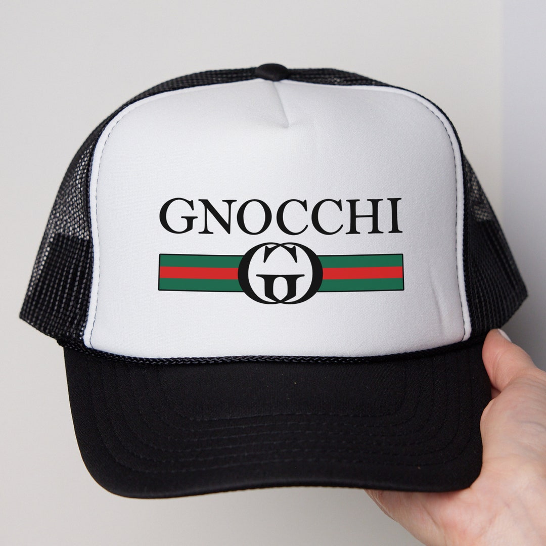 Gnocchi Hat, Funny Pasta Hat, Italian Food Hat, Gnocchi Trucker Hat ...