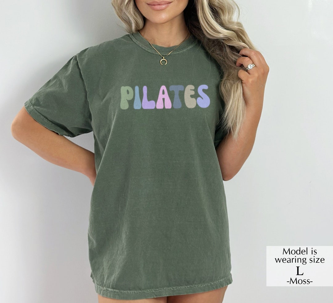 Comfort Color Pilates Shirt Workout Shirt Pilates Teacher - Etsy
