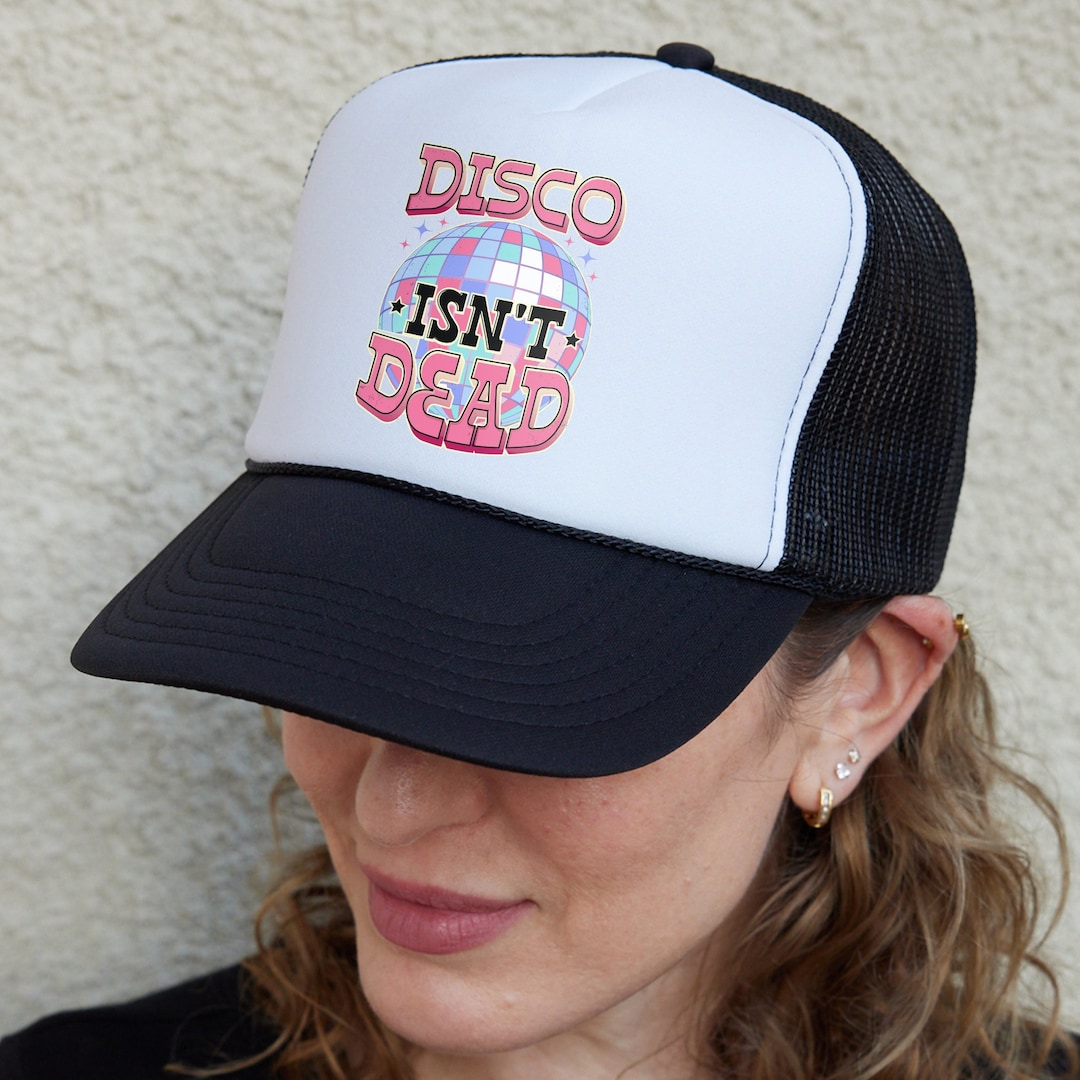 Disco Isn't Dead Hats, Vintage 70s Fashion Music Hats, Disco Hats ...