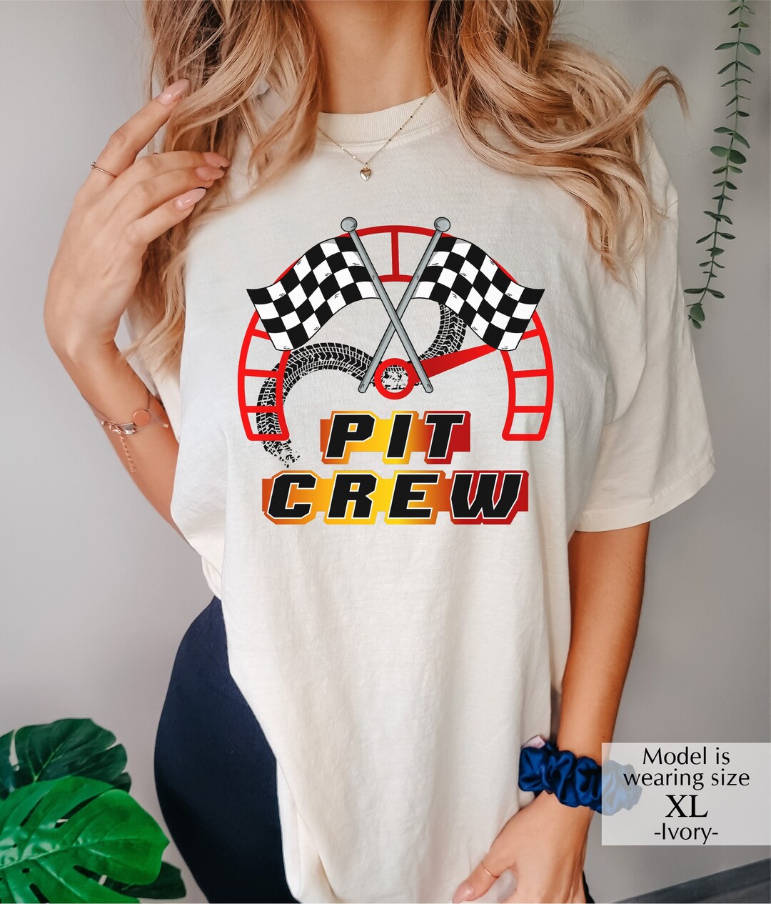 Pit Crew Shirt Race Day T-shirt Race Car Party Shirt Pit - Etsy