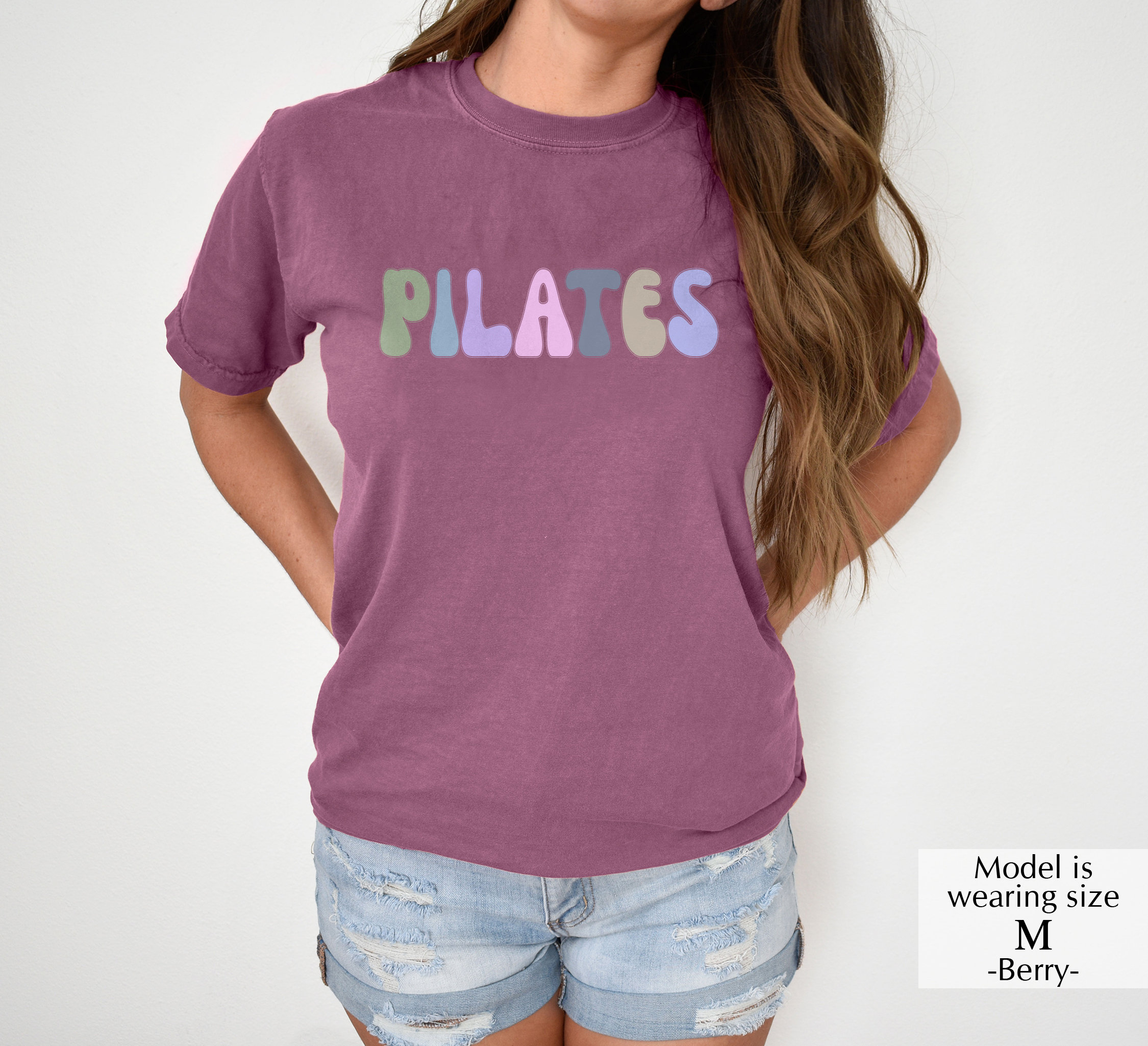 Comfort Color Pilates Shirt Workout Shirt Pilates Teacher - Etsy