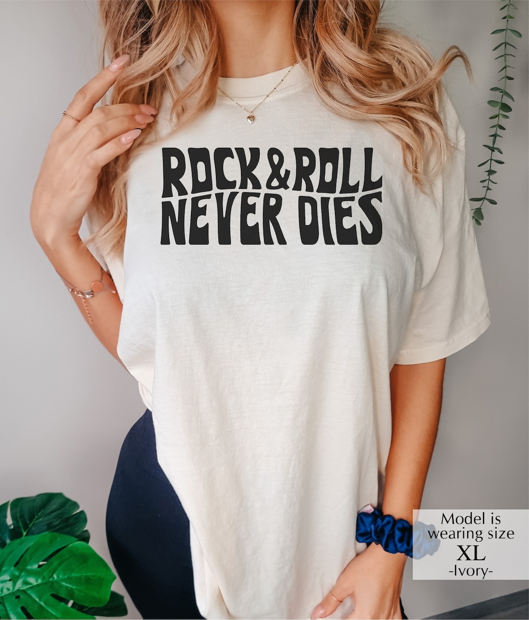 Rock and Roll Never Dies Shirt, Rock and Roll Shirt, Music Shirt, Rock ...