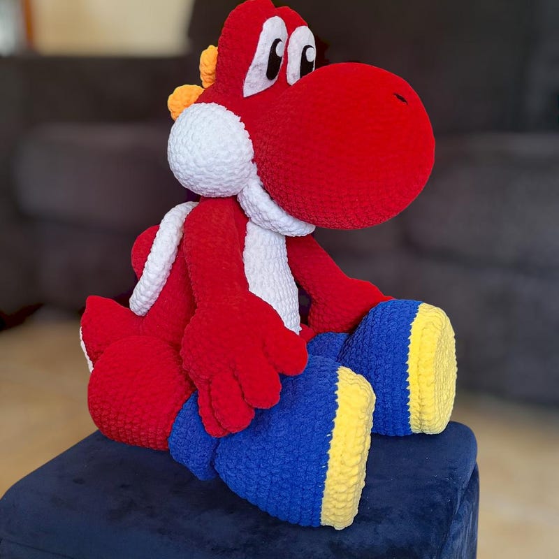 Yoshi Plush - Etsy
