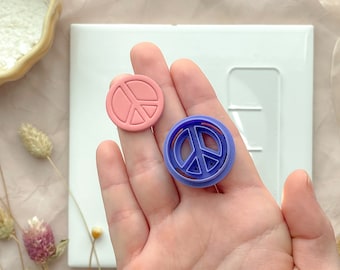 Peace Hand Cutter Peace Sign Hand Clay Cutter Cutter for Polymer Clay ...