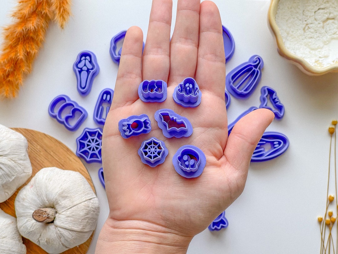 Tiny Halloween Cutters, Halloween Stud Cutters, Purchase as Bundle or ...